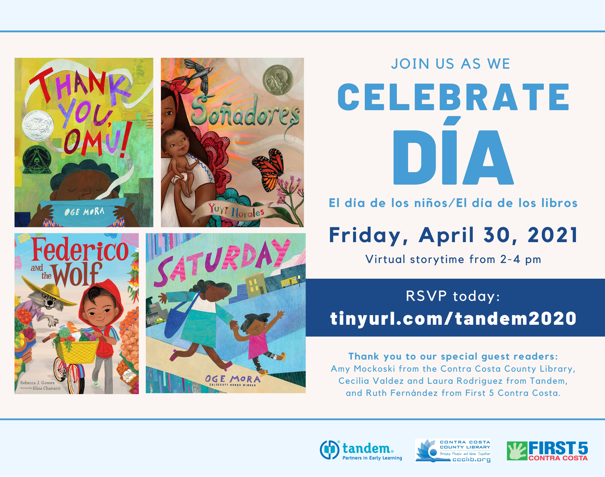 Celebrate Dia! El dis de los ninos, El dia de los libros virtual ...